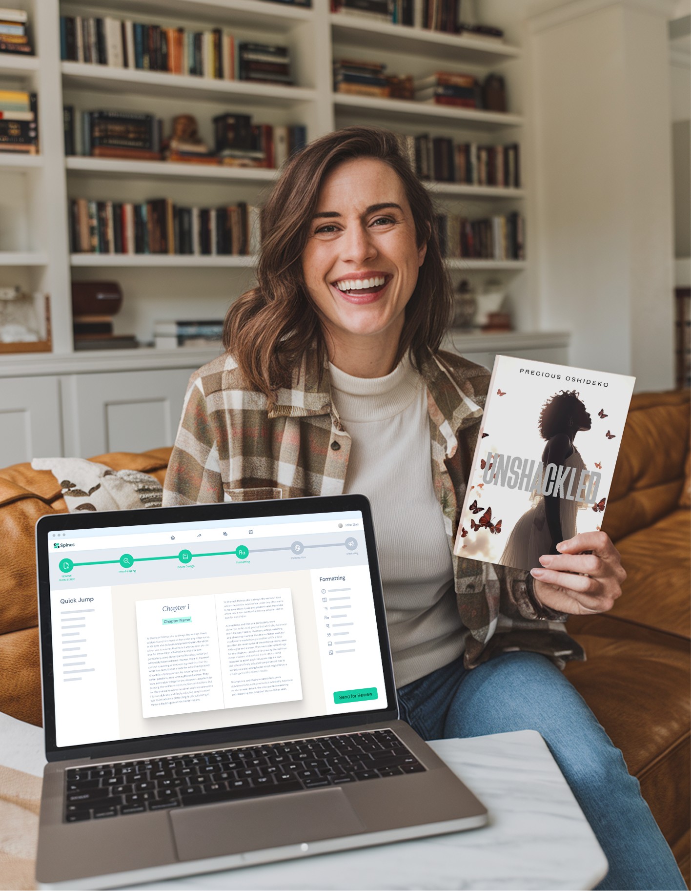 Spines: Seamless Book Publishing for Authors | Publish, Sell, and Manage