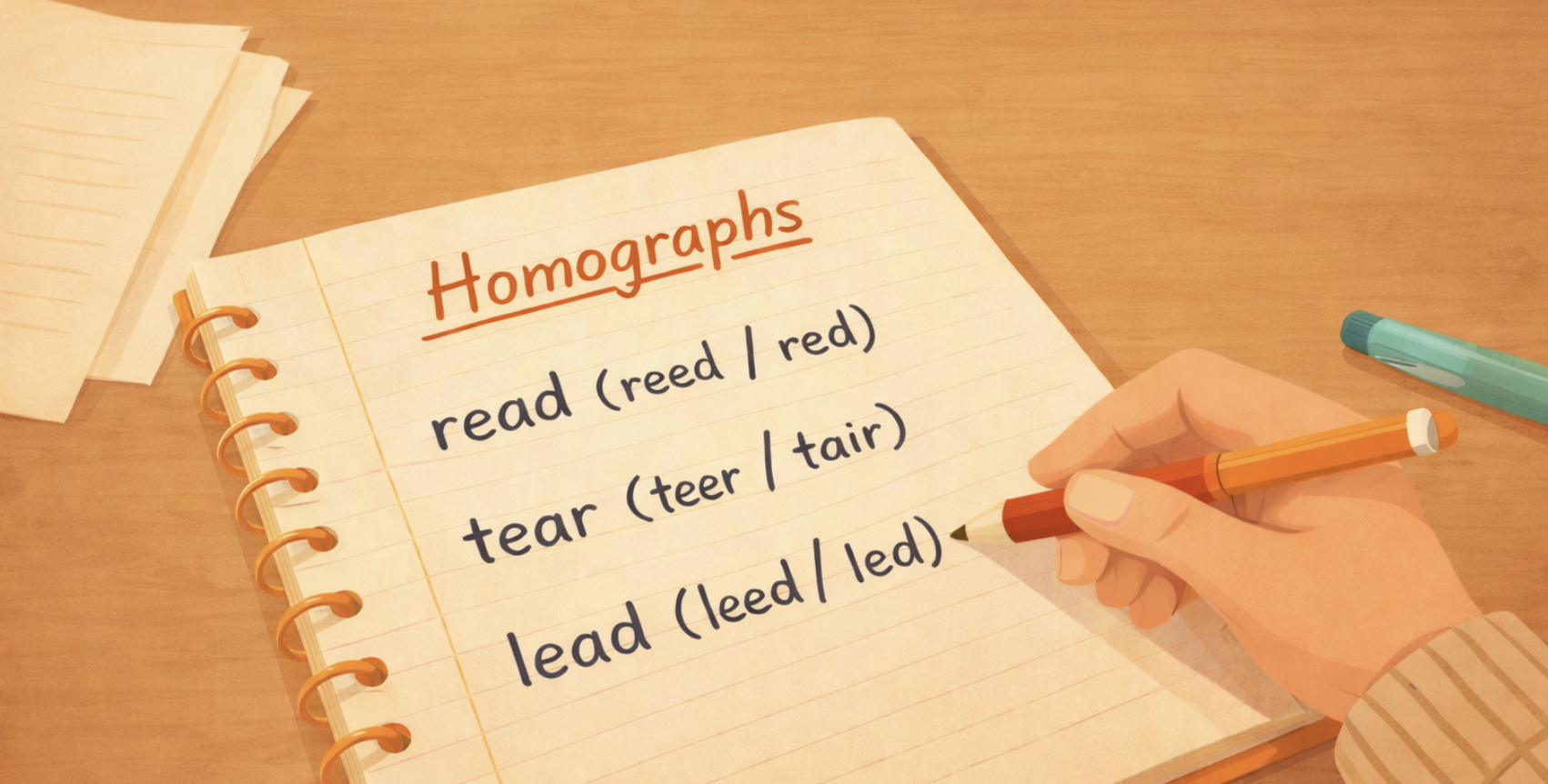 Homographs Examples for Writers Who Want Clean, Clear Language