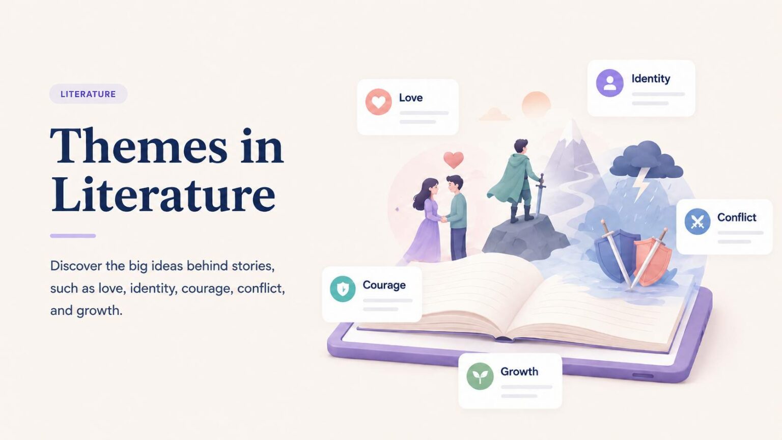 250+ Theme Examples in Literature: A Complete List